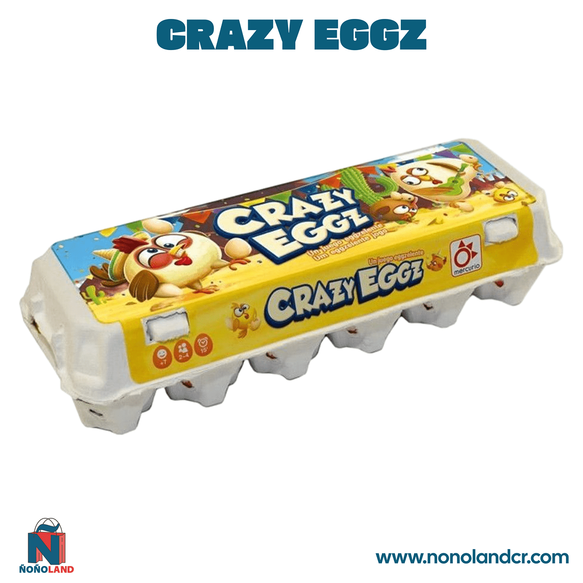 Crazy Eggz (Idioma: Español) – ÑoñolandCR