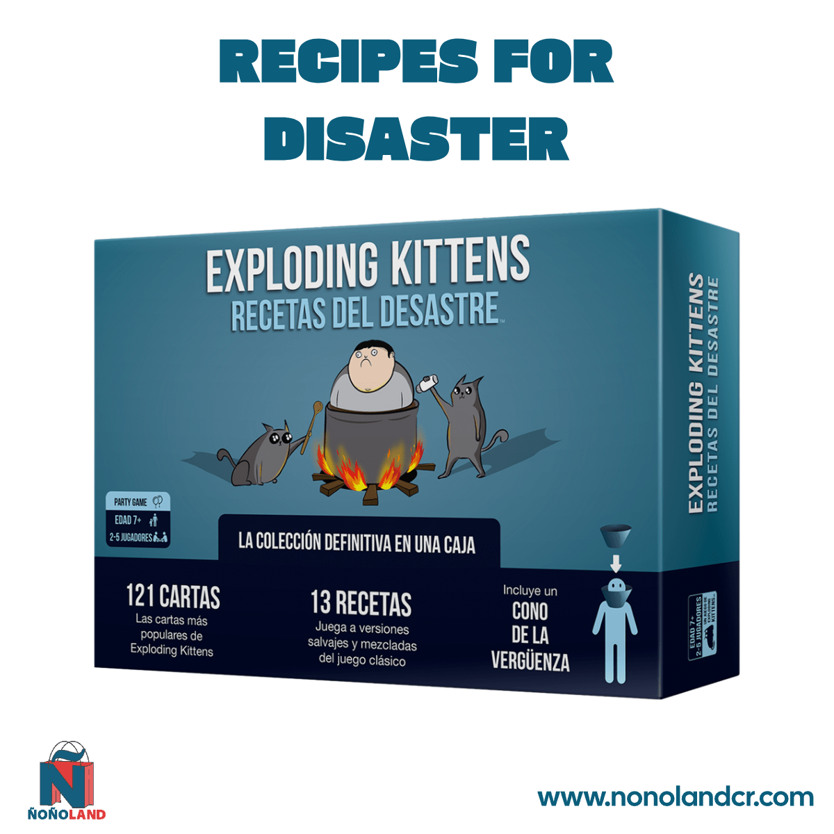 Recipes for Disaster (Idioma: Inglés y Español) – ÑoñolandCR