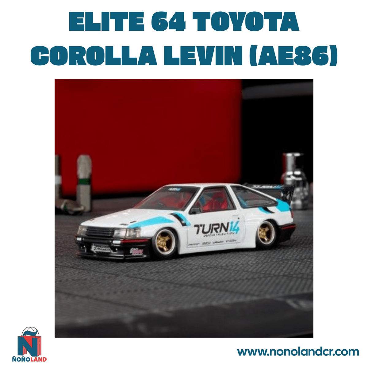 Elite 64 Toyota Corolla Levin (AE86) Custom – ÑoñolandCR