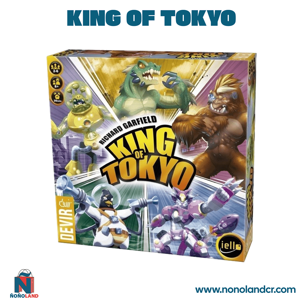 King of Tokyo (Idioma: Español) – ÑoñolandCR