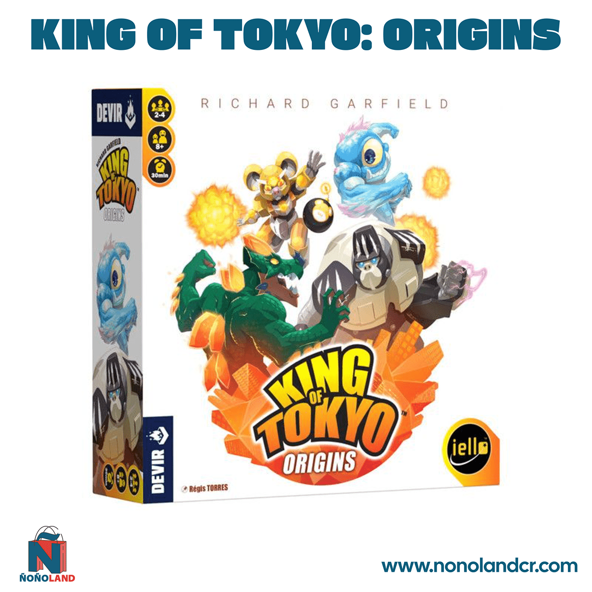 King of Tokyo: Origins (Idioma: Español) – ÑoñolandCR